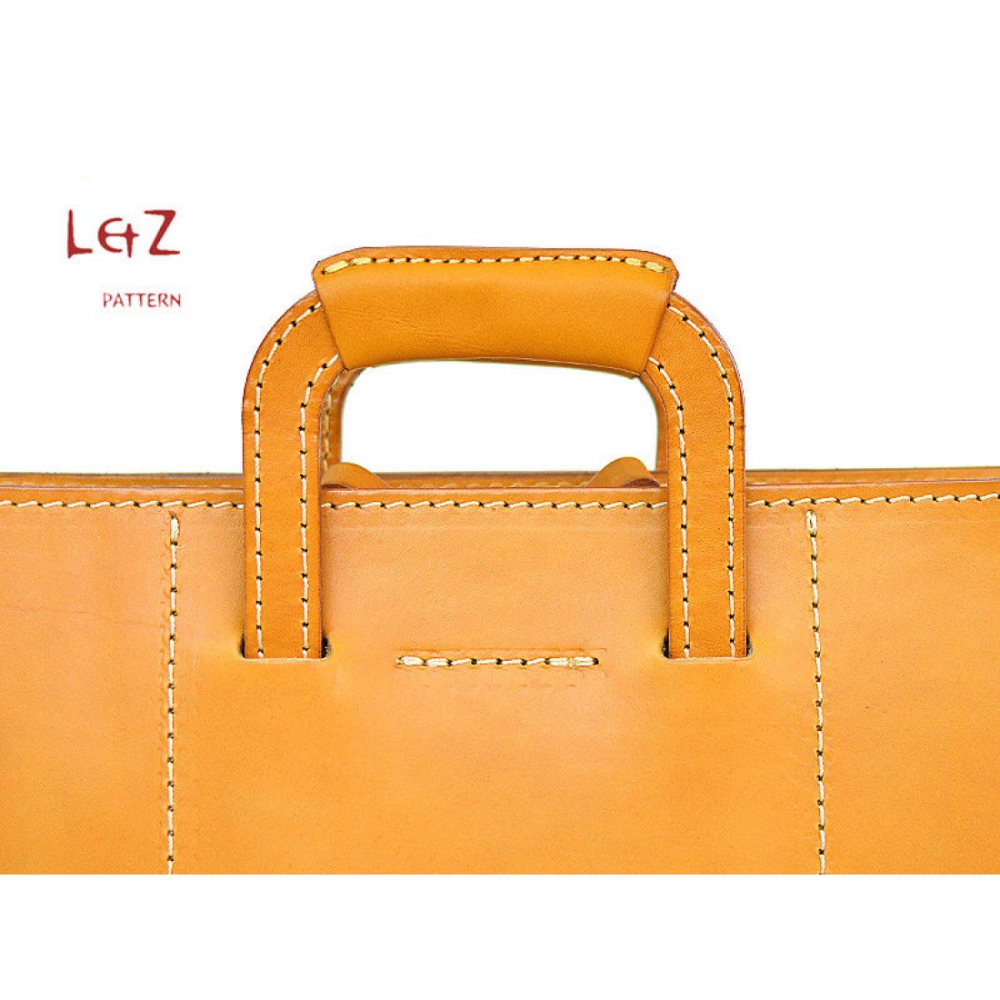 bag Pattern Brifecase Patterns PDF BDQ-25 LZpattern design leathercraft ...