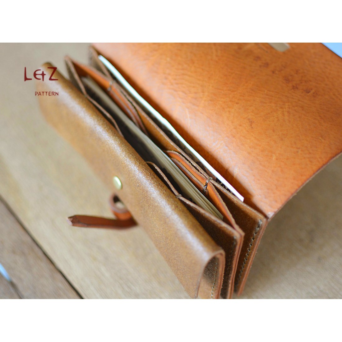 bag patterns retro long wallet patterns vintage long wallet PDF CCD-11 ...