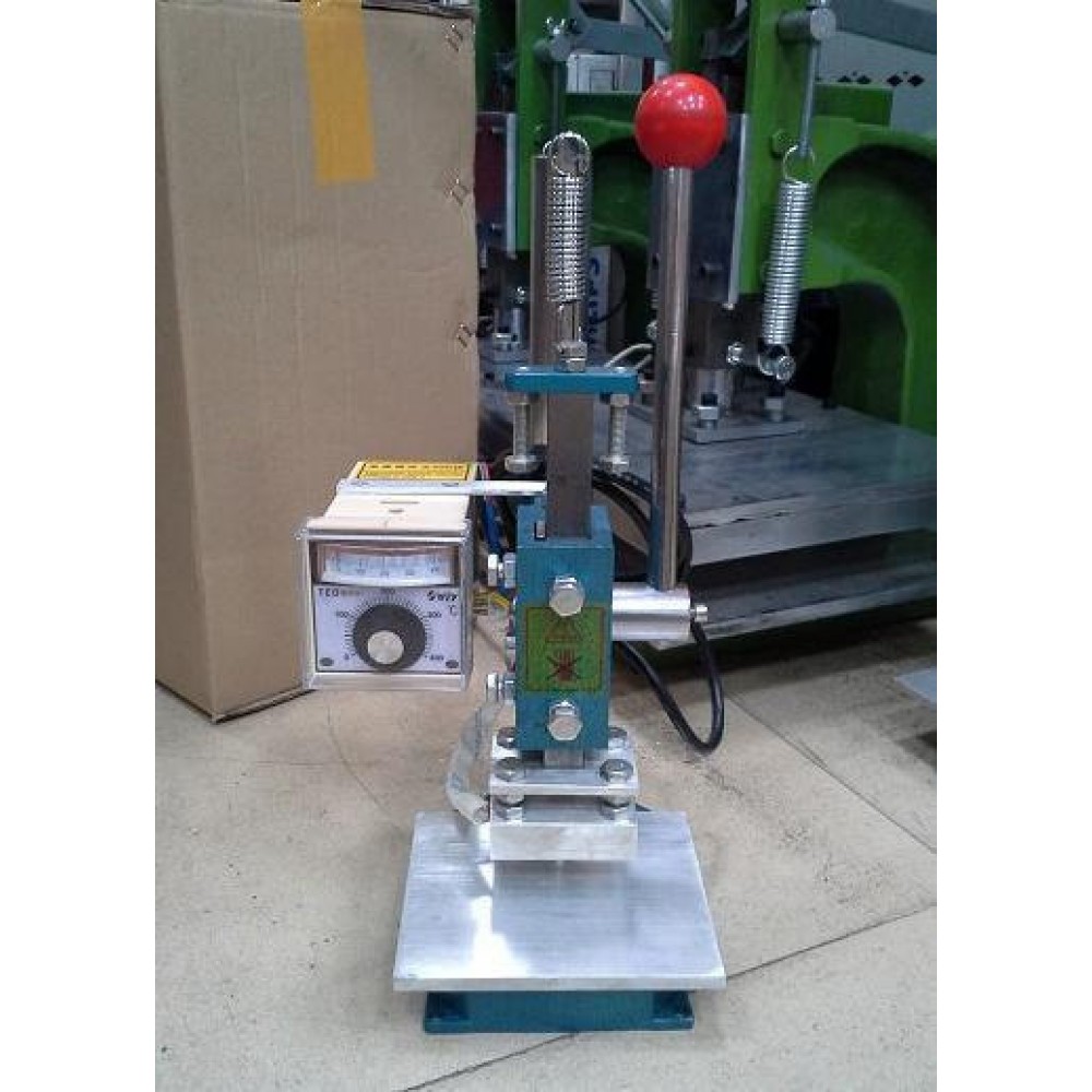 Free shipping worldwide Custom stamp leather machine hot stamp logo ...