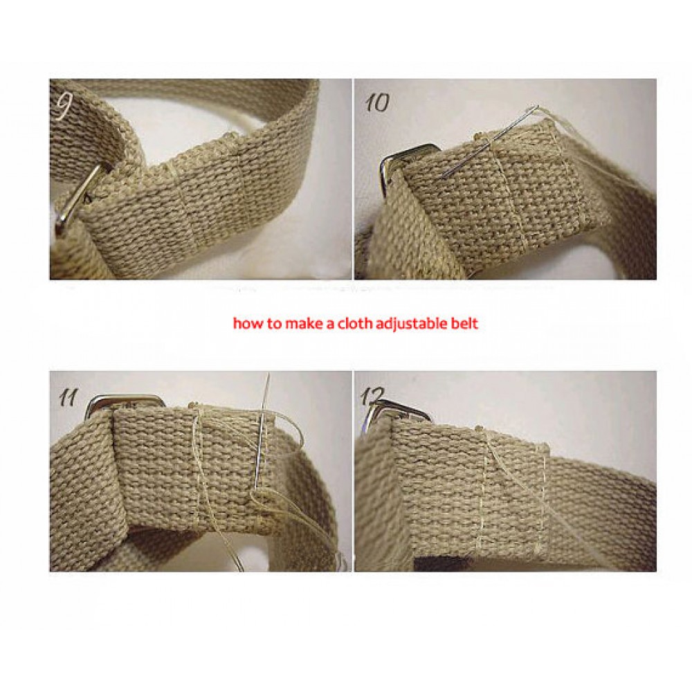 How to make an adjustable belt? Not for sell, don't buy it, or you will ...